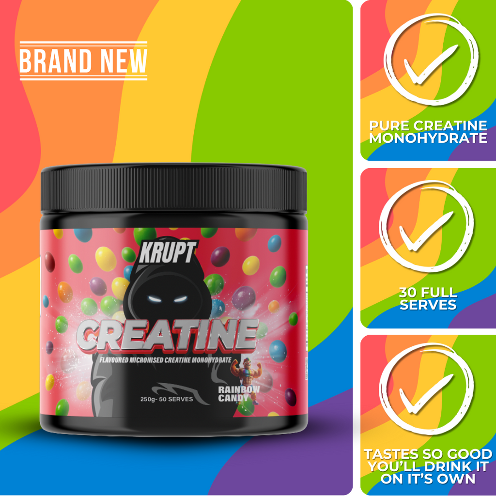 Flavoured Creatine Monohydrate – Krupt Supps