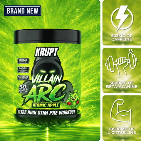 VILLAIN ARC Pre-Workout – Krupt Supps
