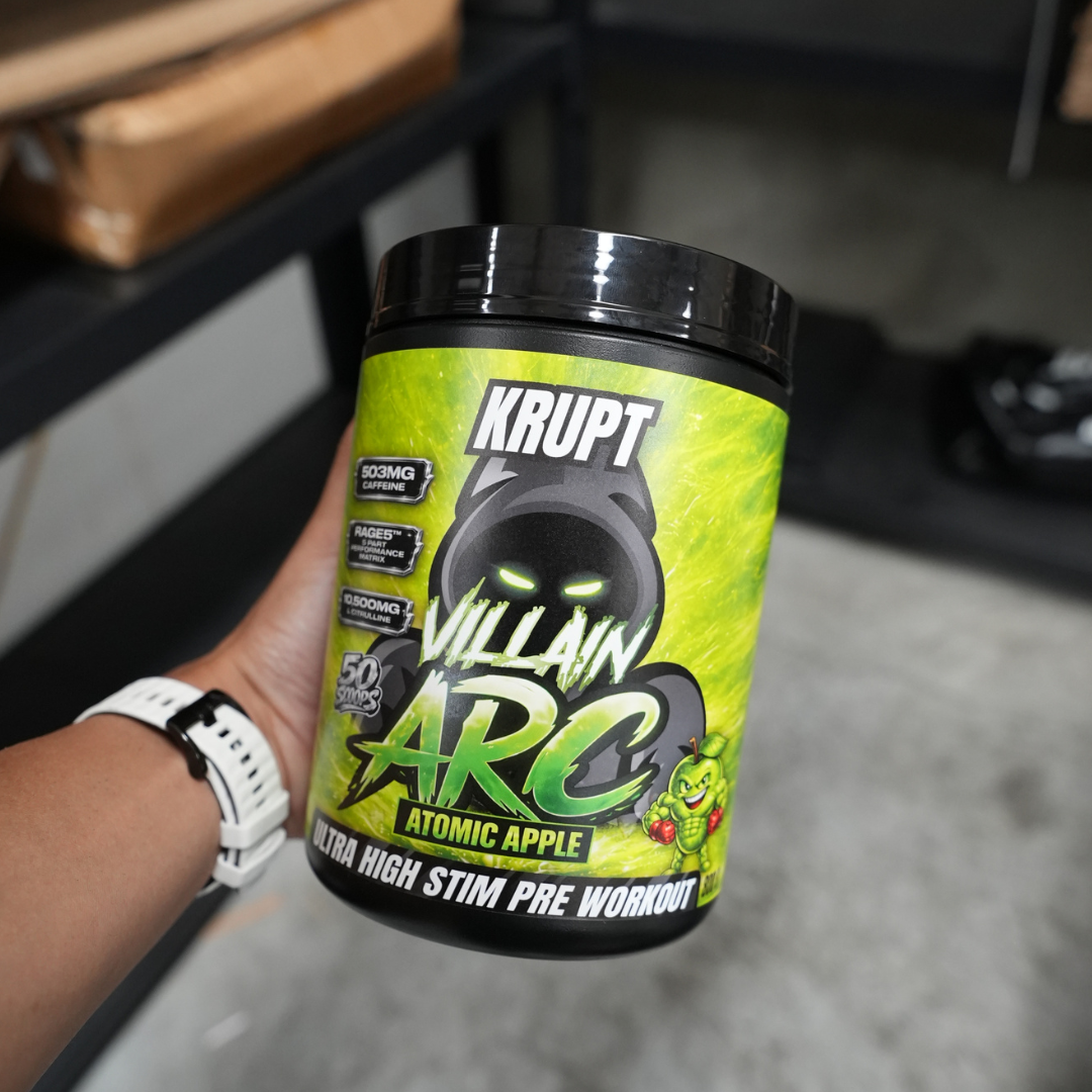 VILLAIN ARC Pre-Workout – Krupt Supps