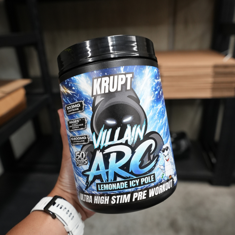 VILLAIN ARC Pre-Workout – Krupt Supps