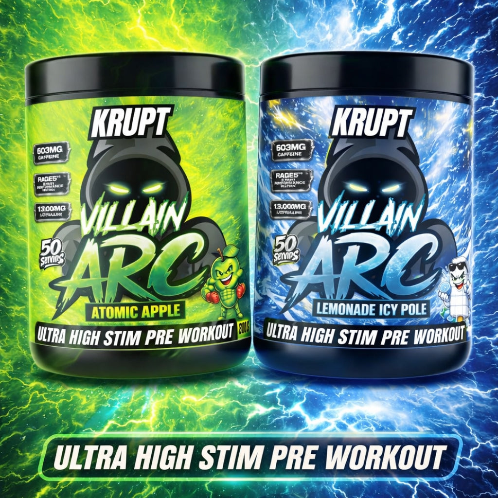 VILLAIN ARC Pre-Workout – Krupt Supps